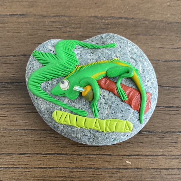Other | Authentic Souvenir Rock From Puerto Vallarta Mexico | Poshmark